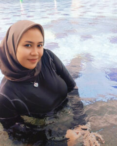 Bunda Keisha 93 - Selebgram Hijab yang Senang pamer Kegiatan Olahraga - Dzargon