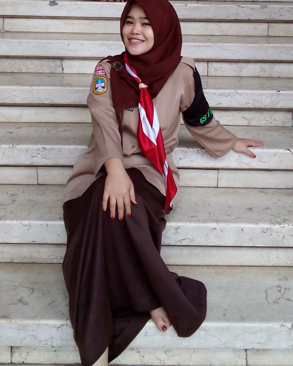 Foto Siswi SMA Pramuka Cantik dan Manis - Dzargon